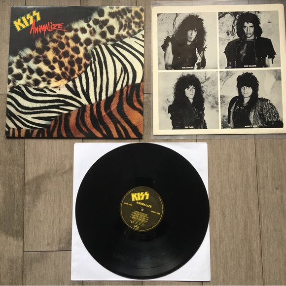 Kiss | Media | Kiss Animalize Vinyl Album Original 984 Pressing | Poshmark